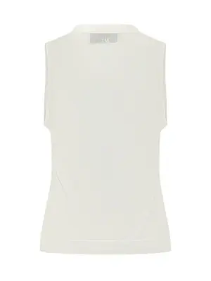 AMI Paris Sleeveless Crewneck Top