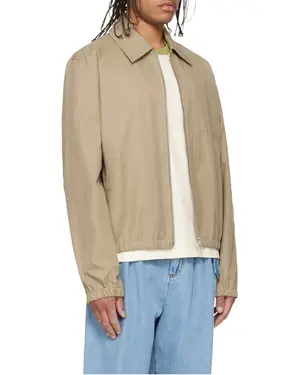 Ami De Coeur Zipped Jacket - Nude