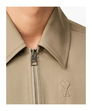 Ami De Coeur Zipped Jacket - Nude