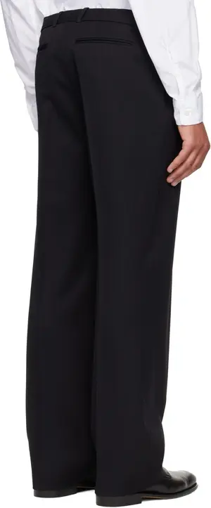 Our Legacy Gabardine Bootcut Trousers - Black