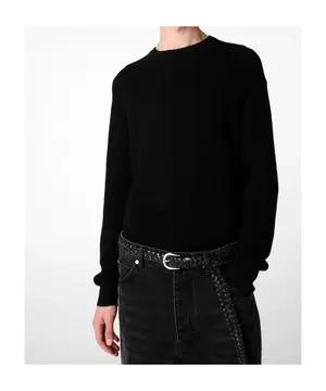 Studio Nicholson Crew Neck Waffle Knit Sweater