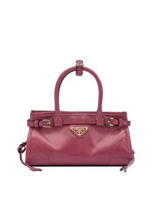 Prada Bonnie Logo Plaque Mini Tote Bag