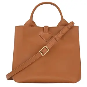 Longchamp Le Roseau S Handbag - Cashew