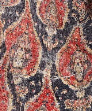 R13 Paisley Distressed Cardigan
