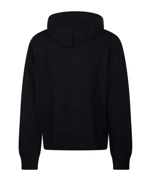 Off-White Logo Printed Drawstring Hoodie