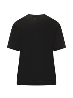 AMI Paris Classic Fit Crewneck T-shirt - Black