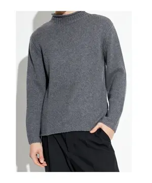 LISA YANG Sylvan High-neck Ribbed Sweater - Graphite