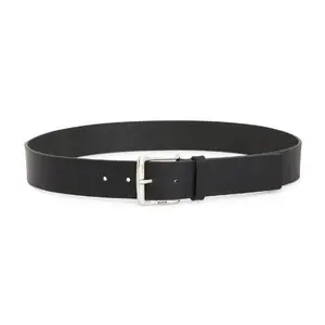 Hugo Boss Leather Logo Belt - Black