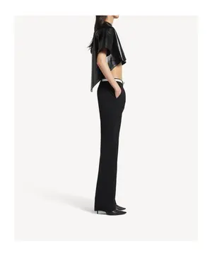 Balenciaga Bell-bottom Tailored Trousers - Black