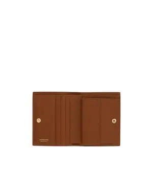 FERRAGAMO Gancini Compact Wallet - Brown
