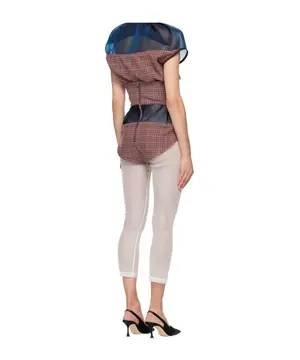 KIKO KOSTADINOV Paneled Shorts With Integrated Mesh Leggings
