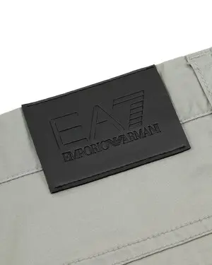 EA7 Straight Leg Casual Trousers - Gray