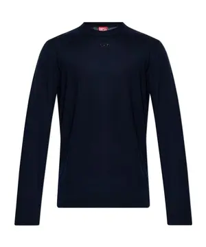 DIESEL® K-valiam Long-sleeved T-shirt - Navy