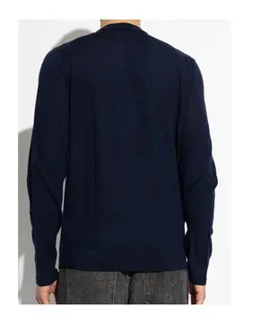 DIESEL® K-valiam Long-sleeved T-shirt - Navy