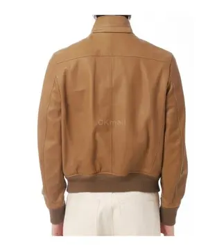 TOM FORD Leather Bomber Jacket