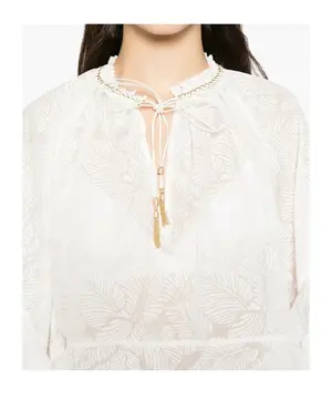 Zimmermann Daylight Ruffled Blouse - Ivory