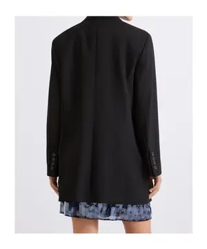 Marella Double-breasted Pure Wool Blazer