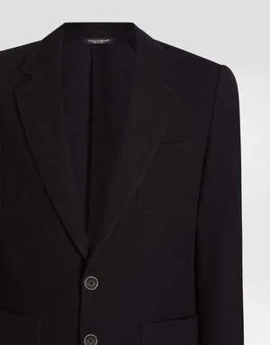 Dolce & Gabbana Tailored Long Sleeve Blazer - Black