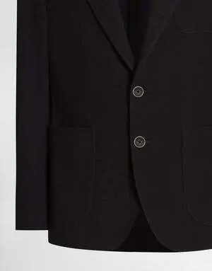 Dolce & Gabbana Tailored Long Sleeve Blazer - Black