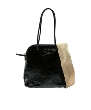 UMA WANG Top Handle Shoulder Bag - Black