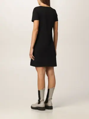 Moschino 3d Heart Cotton-jersey T-shirt Dress