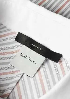 Paul Smith Long Sleeve Oversized Striped Shirt