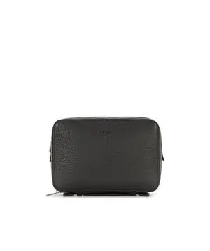 Bally Zippered Clutch - Black
