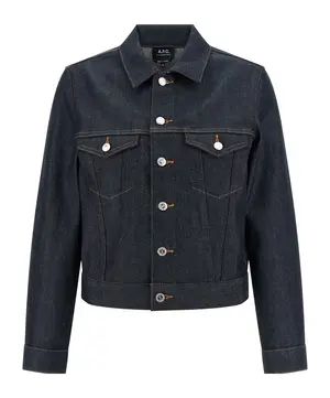 A.P.C. A.P.C. Dion Buttoned Denim Jacket