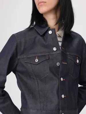 A.p.c. Dion Buttoned Denim Jacket - Blue