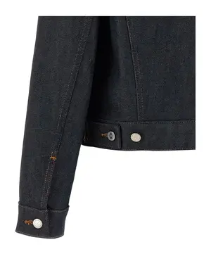 A.p.c. Dion Buttoned Denim Jacket - Blue