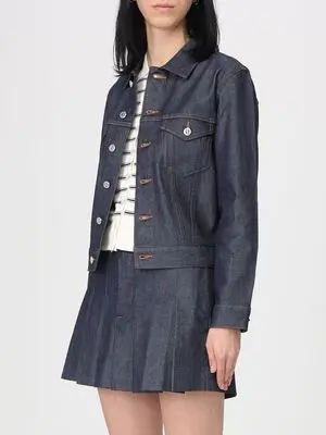 A.p.c. Dion Buttoned Denim Jacket - Blue