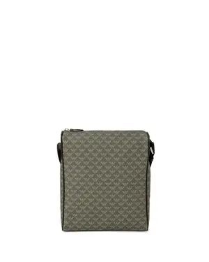 Emporio Armani Logo Monogram Satchel Bag