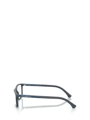 Emporio Armani Rectangular Frame Eyeglasses - Gray