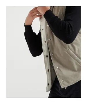 Brunello Cucinelli Leather Vest