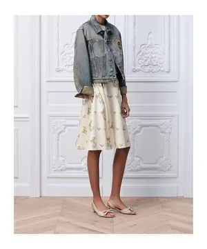 Dior Denim Jacket With Médaillon Patch