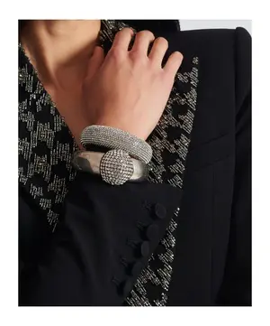 Balmain Set Of Piercing Bangle Bracelets