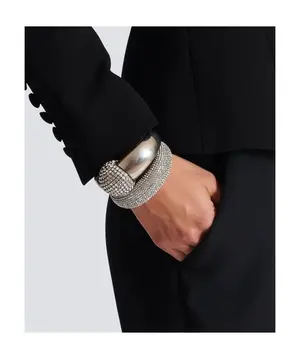 Balmain Set Of Piercing Bangle Bracelets