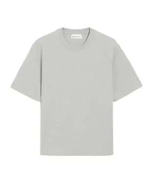 AMI Paris De Coeur Short-sleeved Crewneck T-shirt - Heather Ash