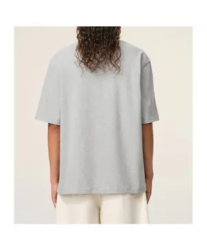 AMI Paris De Coeur Short-sleeved Crewneck T-shirt - Heather Ash