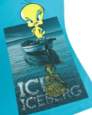 Iceberg Round Neck Short Sleeve T-shirt