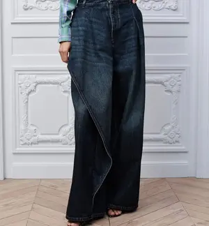 Dior Draped Flared Jeans