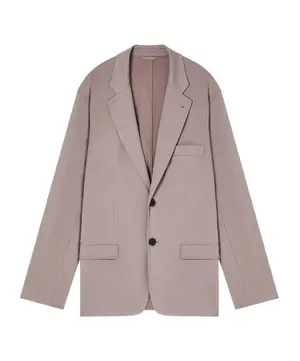 Emporio Armani Single-breasted Blazer - Grey