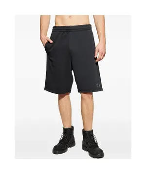 DIESEL® P-marshy Logo Detail Shorts - Black