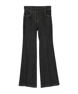 Brunello Cucinelli Flared Jeans - Black