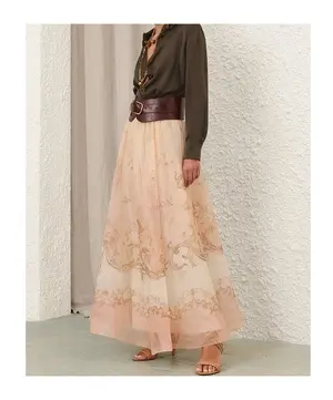 Zimmermann Hypnotic Organza Maxi Skirt
