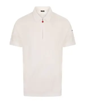 Kiton Zip Cotton Polo Shirt No
