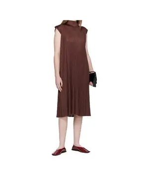 PLEATS PLEASE BY ISSEY MIYAKE Pleated Midi Dress