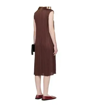 PLEATS PLEASE BY ISSEY MIYAKE Pleated Midi Dress