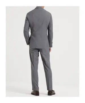 Brunello Cucinelli Wool Suit Set - Grey