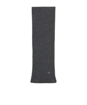 VIVIENNE WESTWOOD Cashmere Scarf - Grey